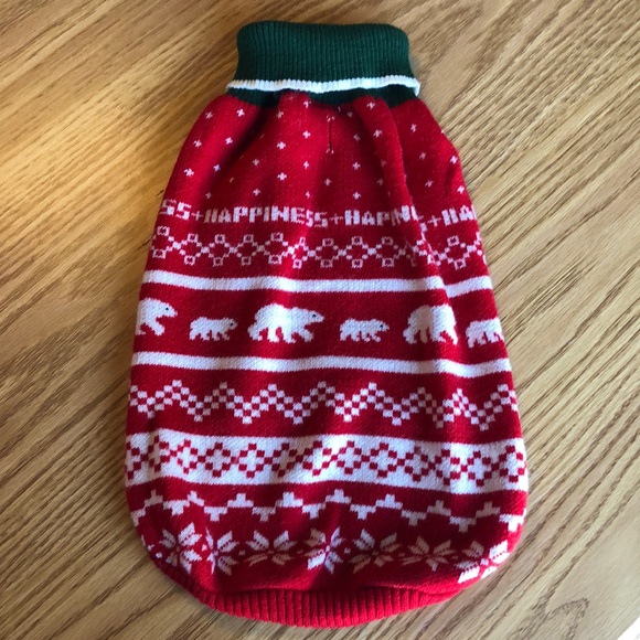 Ellen Degeneres | Dog | Red And Green Dog Sweater | Poshmark